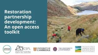 Launch of ‘Restoration Partnership Development’ toolkit | Centre for ...